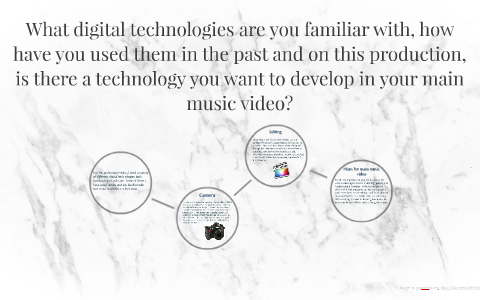 What digital technologies are you familiar with, how have you used them ...