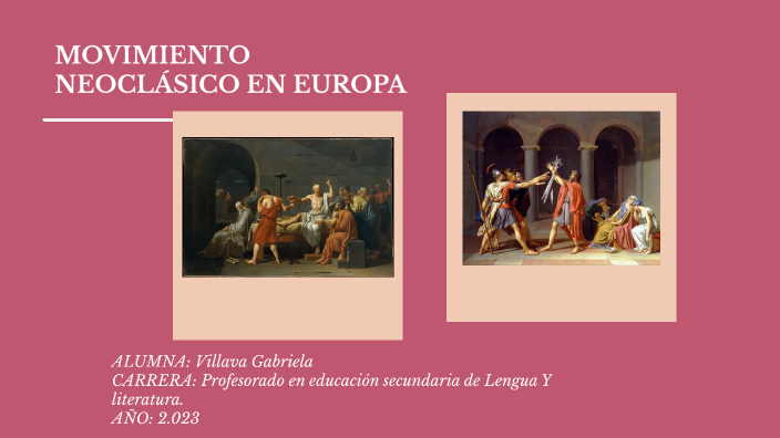 neoclasicismo by Gabriela Villalva on Prezi