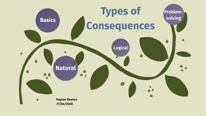 Types of Consequences by Payton deaton on Prezi