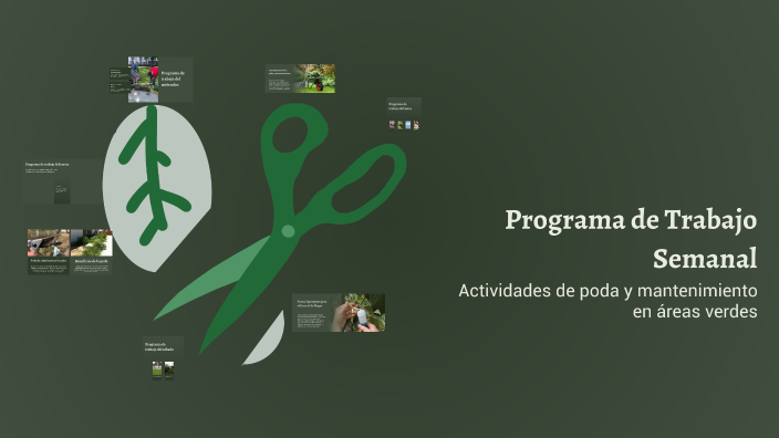 Programa de Trabajo Semanal by Erick Maya on Prezi