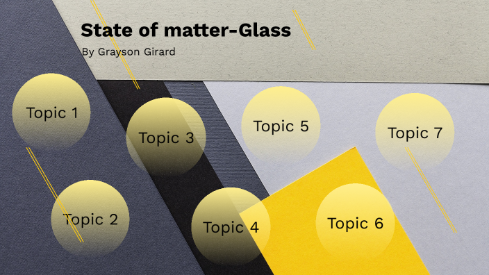 State of matter-Glass by Grayson J Girard on Prezi