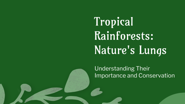 Tropical Rainforests: Nature's Lungs by chi calbana on Prezi
