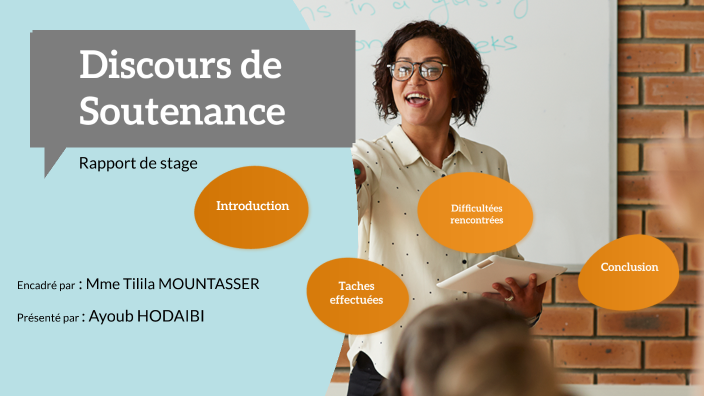 DISCOURS DE SOUTENANCE by Ayoub Hodaibi on Prezi