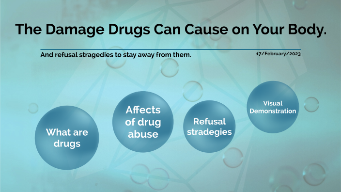 The Damage Drugs Can Cause on Your Body. by JORDYNN ANDREW on Prezi