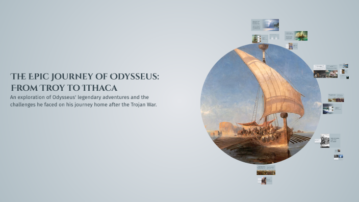 The Epic Journey of Odysseus: From Troy to Ithaca by Asmera Asimpin on ...