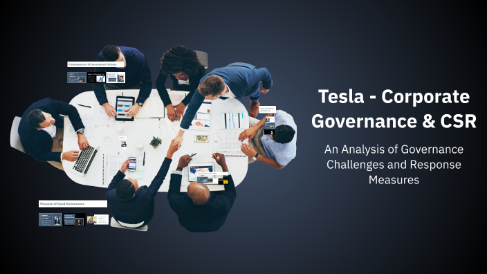 Tesla - Corporate Governance & CSR by Divya Gandhi on Prezi