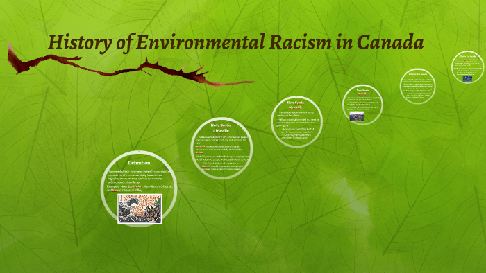 Environmental Racism in Canada by Jesse Stellick on Prezi