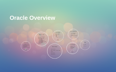 Oracle Overview by George Zhang on Prezi