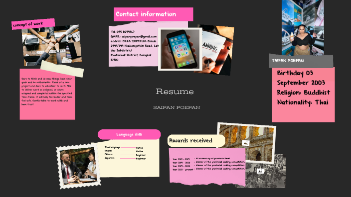 W10 Resume by SAIPAN POEPAN on Prezi