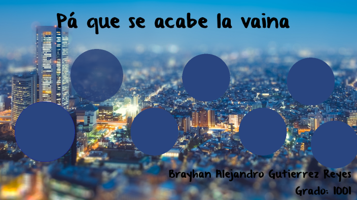 Pá que se acabe la vaina by Jined Jasbleidi Zambrano