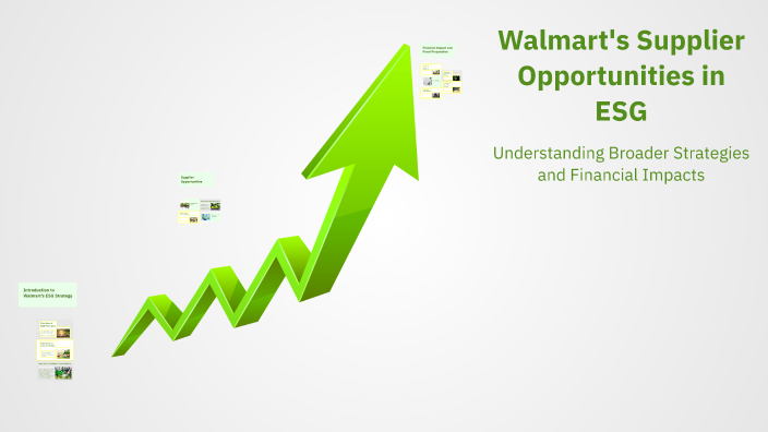 Walmart's Supplier Opportunities in ESG by Tanushree Thube on Prezi