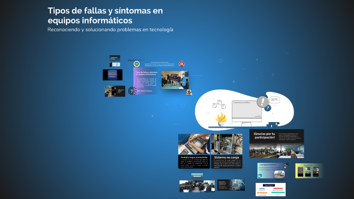 Tipos de fallas y síntomas en equipos informáticos by Steven Farinango ...
