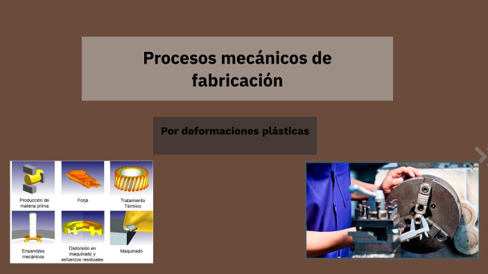 Procesos mecánicos de fabricación by Albelys Escalona on Prezi