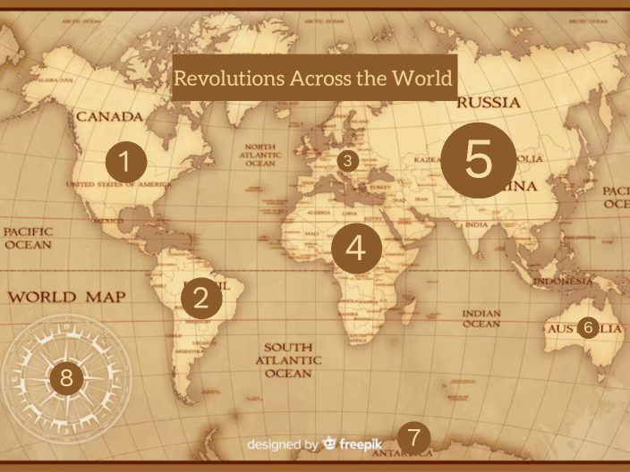 Revolutions Across the World by Michael Biery on Prezi