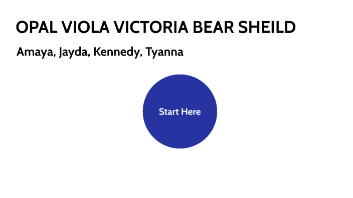 Opal Viola Victoria Bearshield by Kennedy Coleman on Prezi