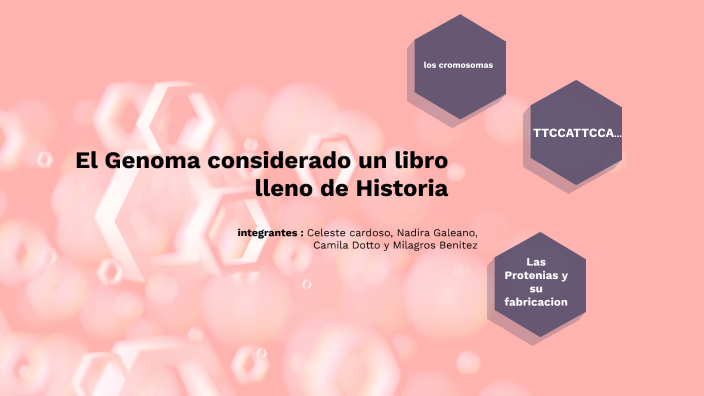 El Genoma considerado un libro lleno de Historia by celeste cardoso on ...