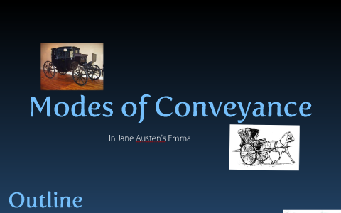 Modes of Conveyance by Richard West on Prezi