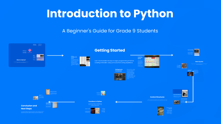 Introduction to Python by Mohammed Bholat on Prezi