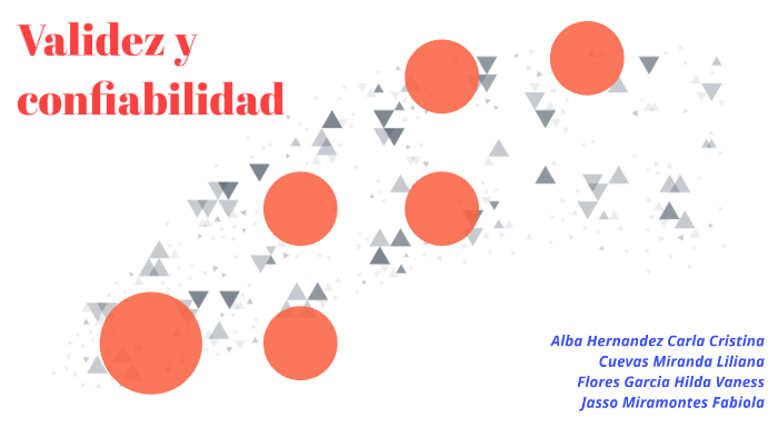 Validez y confiabilidad by Vanessa Flores on Prezi