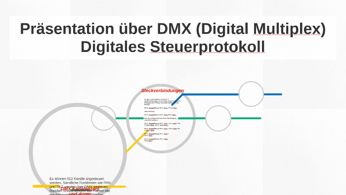 Präsentation über DMX (Digital Multiplex) Digitales Steuerpr by Martin ...