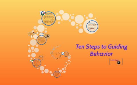 Ten Steps to Guiding Behavior by Robyn Hedke