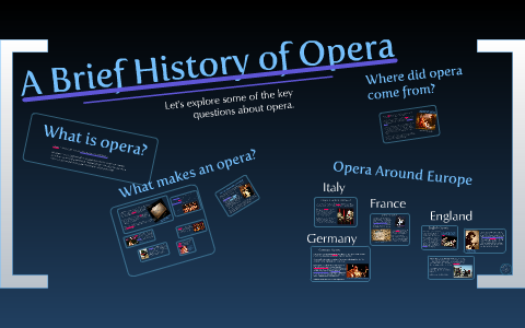 A Brief History of Opera by Lauren Spavelko on Prezi