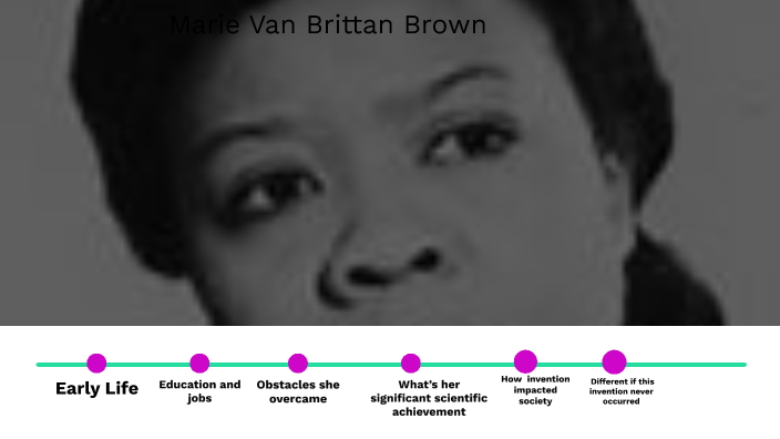 Marie Van Brittan Brown by Gregory Jones on Prezi