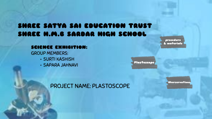 SHREE SATYA SAI EDUCATION TRUST SHREE H.M.B SARDAR HIGH SCHOOL by ...