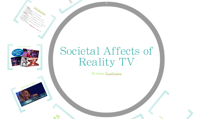 Societal affects of reality TV by Kristina Kaufmann on Prezi