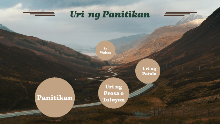 Uri ng panitikan by Hannah Zena Padacao on Prezi
