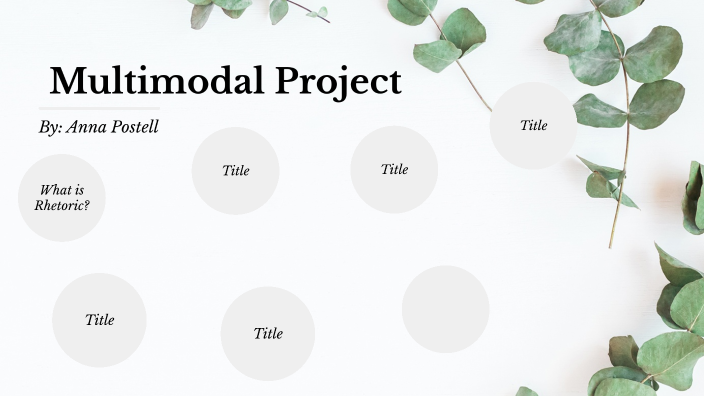 Multimodal Project by Anna Postell on Prezi