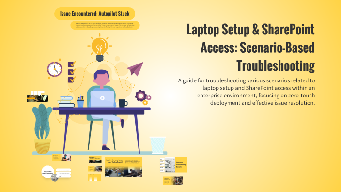 Laptop Setup & SharePoint Access: Scenario-Based Troubleshooting by ...