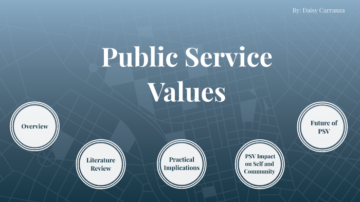 Public Service Values by Daisy Carranza on Prezi