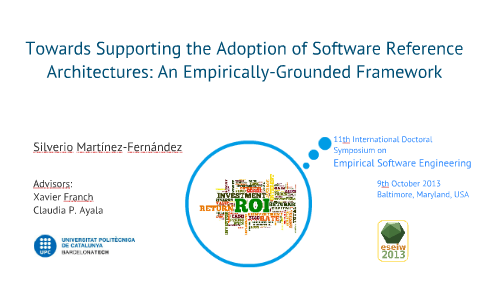 Towards Supporting the Adoption of Software Reference Architectures: An Empirically-Grounded ...