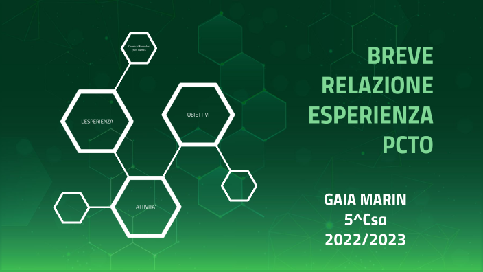 ESPERIENZA PCTO by Gaia Marin on Prezi