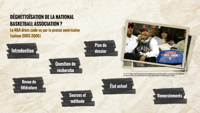 Le NBA dress code by Titouan Williams on Prezi
