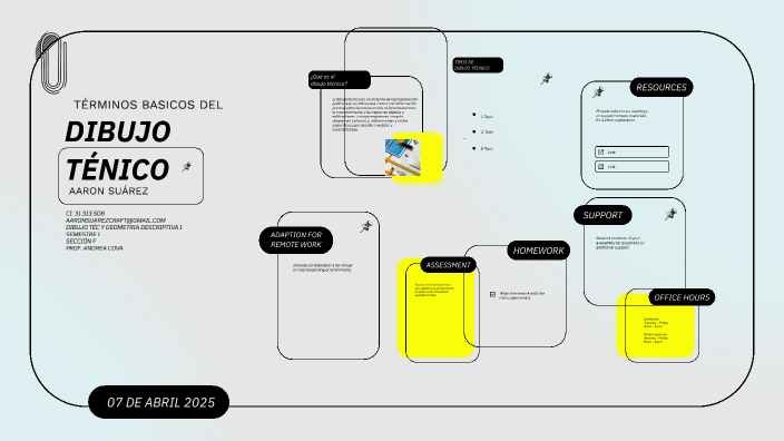 DIBUJO TÉNICO by Andreina Mercedes Salazar Ravelo on Prezi