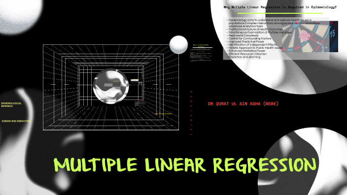 MULTIPLE LINEAR REGRESSION by Abdullah Mukhtar on Prezi