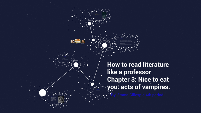 How to read literature like a professor chapter 3: Nice to eat you ...