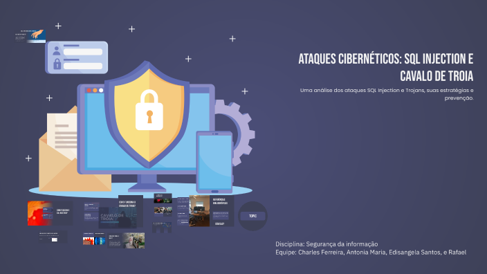 Ataques Cibernéticos: SQL Injection e Cavalo de Troia by Charles ...