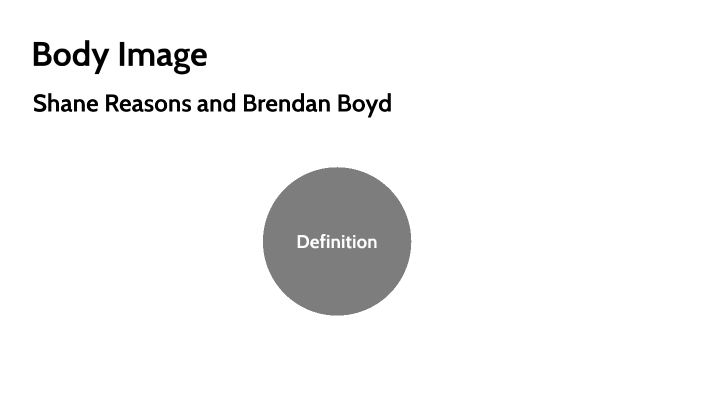 Body image project by Shane Reasons on Prezi