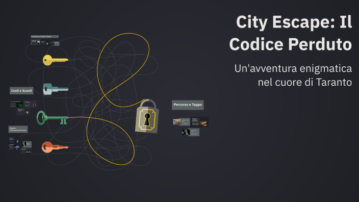 City Escape: Il Codice Perduto by Sabrina Quero on Prezi