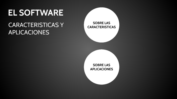 Características y aplicaciones del software by Samuel Illanes on Prezi