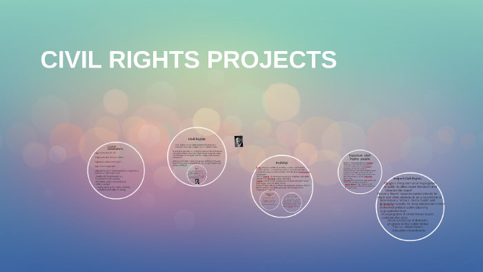 CIVIL RIGHTS PROJECTS by vershaud richardson on Prezi