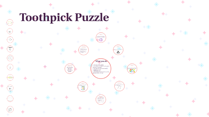 Toothpick Puzzle by Kenzie Johnson on Prezi