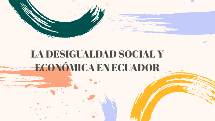 Problemática persistente Enraizada en la estructura colonial y ...