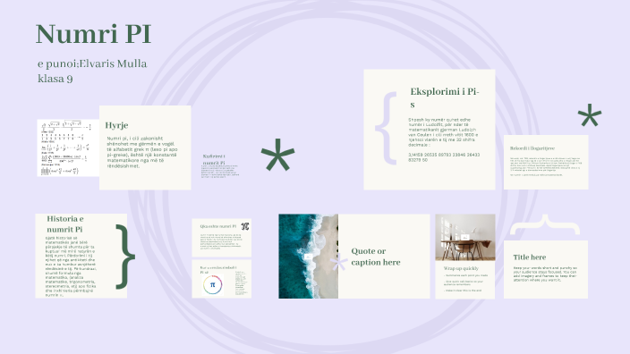 Numri PI by visi ktu on Prezi