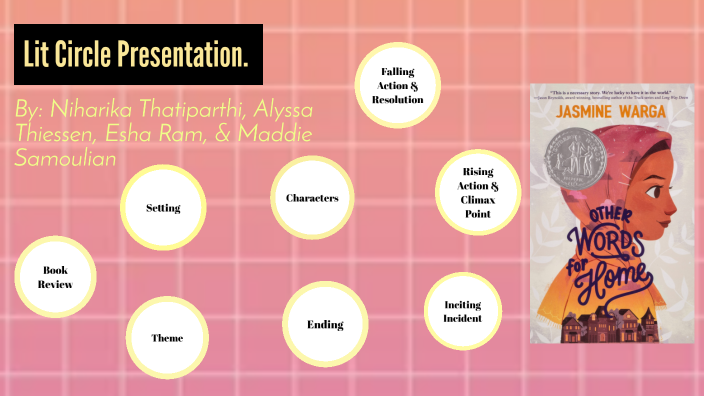 Lit Circle Presentation 2022 by Niharika Thatiparthi on Prezi