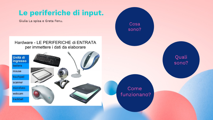 Le periferiche di input by Giulia La Spisa on Prezi Le periferiche di input by Giulia La Spisa on Prezi