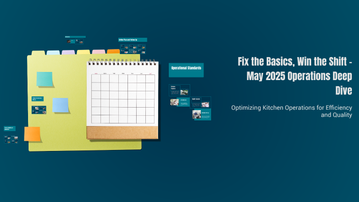 Fix the Basics, Win the Shift – May 2025 Operations Deep Dive by Deepak ...